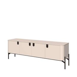 Lowboard OTTO HOME, B:180cm H:60cm T:46cmcashmere farbe, MDF, Metall, Spanplatte, Wohnzimmer, Sideboards, "Rondo TV-Board, TV-Kommode, TV-Schrank,