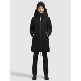 Khujo Damen Steppmantel "DARKA2"schwarz, Gr. S, unifarben, 100% Polyester, M&auml;ntel