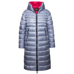 Ulla Popken Wintermantel Damen Gr&ouml;&szlig;e XL/XXL blau / rot