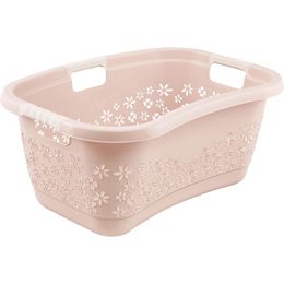 keeeper W&auml;schekorb "lasse, 2er Set, Korb mit Softgriffen, 65 x 45 x 28 cm, 50 l", 50 l, rosa, Badezimmer, W&auml;schesammler, ergonomische Form,