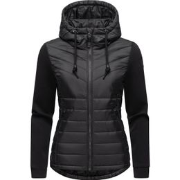 Ragwear Damen Outdoorjacke "Sandrra", schwarz, Gr. XXXL, Obermaterial: 100% Polyester; Obermaterial &Auml;rmel: 100% Baumwolle; Futter: 100% Polyester;