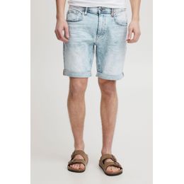 Blend Herren Jeansshorts "BHDenim", blau, Gr. M, unifarben, Denim/Jeans, 98% Baumwolle, 2% Elasthan, Jeans, Stilvolle 5-Pocket-Jeansshorts
