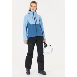 WHISTLER Damen Skijacke "Mastron", blau, Gr. 42, mehrfarbig, 88% Nylon, 12% Elasthan, Jacken, mit w&auml;rmeisolierender Wattierung