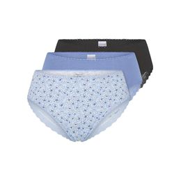 Schiesser Panty 'Modern Multipacks' female Blue, Black size XL