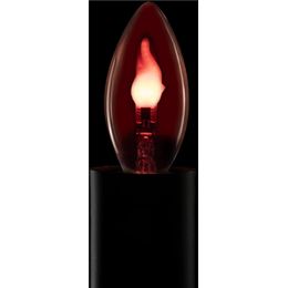Segula LED-Filament "LED Kerze rot, E14", L:10cm &Oslash;:3,5cm, rot, Leuchtmittel