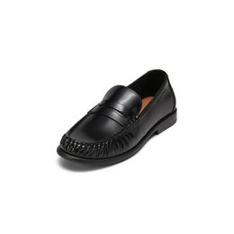 Marc O'Polo MARC O'POLO Damen Loafer "aus veredeltem Rindleder", Gr. 37, schwarz, Obermaterial: 100% Leder, unifarben, Schuhe