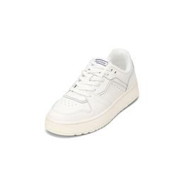 Marc O'Polo MARC O'POLO Damen Sneaker "aus hochwertigem Rindleder", Gr. 39, wei&szlig;, Obermaterial: 100% Leder, unifarben, Schuhe
