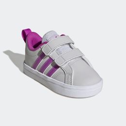 M&auml;dchen Sneaker "VS PACE 2.0 KIDS", adidas Sportswear, Gr. 26, wei&szlig;, Synthetik, Textil, Schuhe, f&uuml;r Kinder