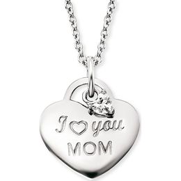 Engelsrufer Necklace 'Love Mom' female Silver size One Size