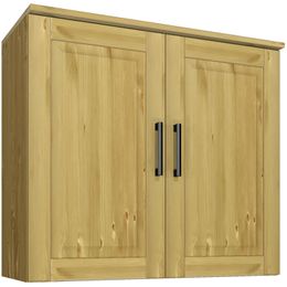 H&auml;ngeschrank Home Affaire, B:80cm H:75cm T:36cmnatur, Massivholz, K&uuml;che, Schr&auml;nke, "Meliss", aus massiver Kiefer, Breite 80 cm, Soft-Colse-Funktion