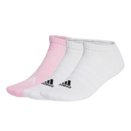 adidas Performance Athletic Socks 'Cushioned Low-Cut 3 Pairs' male Pink, White size 43-45