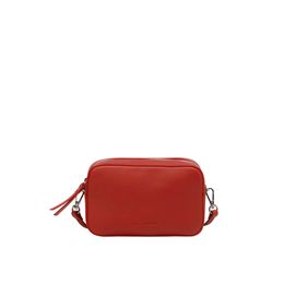 Marc O'Polo MARC O'POLO Damen Umh&auml;ngetasche "im Camera-Bag-Stil"shiny rot, Leder, unifarben, Taschen