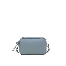 Marc O'Polo MARC O'POLO Damen Umh&auml;ngetasche "im Camera-Bag-Stil"slate blau, Leder, unifarben, Taschen
