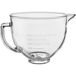 KitchenAid K&uuml;chenmaschinensch&uuml;ssel "5KSM5GB f&uuml;r K&uuml;chenmaschine 4.3L & 4.8L", B/H/L: 24,5cm x 24,5cm, transparent, Sch&uuml;sseln