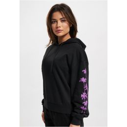Just Rhyse Damen Kapuzenpullover "Just Rhyse Just Rhyse Night in Paradise Hoodies"schwarz, Gr. XS, mehrfarbig, 100% Baumwolle, Pullover