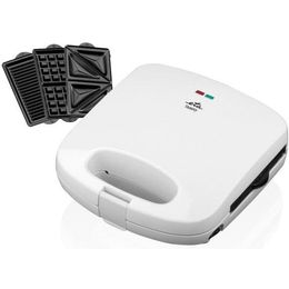 2THETA ETA Sandwichmaker "Tampo, ETA415690000", B:24,5cm H:10,5cm T:26,5cm, wei&szlig;, Sandwichmaker, Grill, Waffeleisen mit 180 aufklappbaren Platten