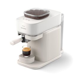 Espressomaschine "BAR300/00 mit Mahlwerk f&uuml;r ganze Bohnen", 1naturwei&szlig;, PHILIPS BARISTINA, Kaffeemaschinen, 16 bar Pumpendruck, Naturwei&szlig;​