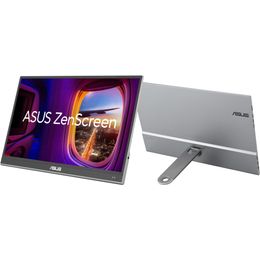 ASUS Portabler Monitor "MQ16AHE", B:35,87cm H:22,6cm T:0,9cmsilberfarben, Monitore