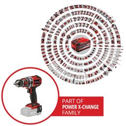 Einhell Akku-Schlagbohrschrauber "PROFESSIONAL TP-CD 15/50 BL (1x4,0 Ah Plus)", B:7,4mm H:20,1mm L:20mm, rot, Bohrmaschinen, Inkl. Akku und Ladeger&auml;t