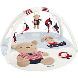 babyFEHN FEHN Baby Spielbogen "Classic Stars, Ocean Club 3-D-Activity-Decke", bunt, Flauschstoff, Pl&uuml;sch, Spielb&ouml;gen, mit Krabbeldecke