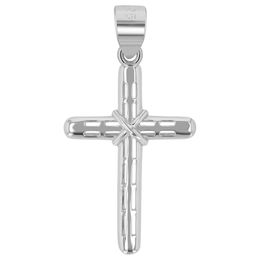 Adelia&acute;s ADELIA ́S Damen Kettenanh&auml;nger "Anh&auml;nger &ndash; Kreuz Kreuzanh&auml;nger aus 925 Silber", Silber 925 (Sterlingsilber)silber, Silber 925 (Sterlingsilber),