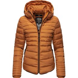 Marikoo Damen Winterjacke "Amber", braun, Gr. S, Obermaterial: 100% Polyester; Futter: 100% Polyester; Wattierung: 100% Polyester; &Auml;rmelfutter: 100%