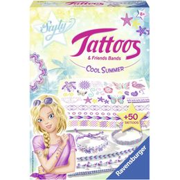 Ravensburger Kinder Kreativset "So Styly, Tattoos & Friends Bands Cool Summer", bunt, Kreativsets, f&uuml;r tolle Armb&auml;nder; Made in Europe
