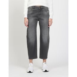 Gang Damen Haremsjeans "Gang Jeans Balloon 94IDA"grau denim, Gr. 31, Denim/Jeans, 90% Baumwolle, 8% Polyester, 2% Elasthan, Jeans
