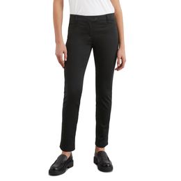 Marc O'Polo MARC O'POLO Damen Chinohose "aus Smooth Sateen Stretch", schwarz, Gr. 36, unifarben, Obermaterial: 74% Baumwolle, 23% Viskose, 3% Elasthan; Futter: