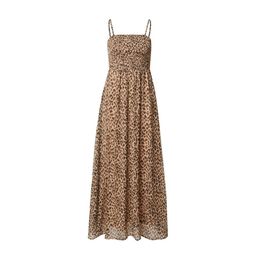 Only Kleid 'ONLElena Vikki' Damen Gr&ouml;&szlig;e 34 beige / brokat / schwarz Winterkleid