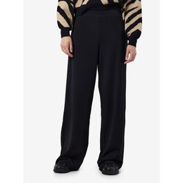 Noisy may Damen Anzughose "NMBOB HW ELASTIC WIDE PANT JRS NOOS", schwarz, Gr. M, unifarben, Web, Obermaterial: 95% Polyester, 5% Elasthan, Hosen