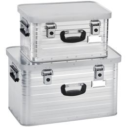 Transportbeh&auml;lter Enders, silber, Aluminium, Transportboxen, "Toronto", 29L = 3kg; 63L = 4,2kg