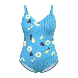 Ulla Popken Swimsuit female Blue size 42