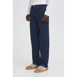 Blend Herren Straight-Jeans "BHROCK REG FIT PPNOOS"denim unwashed blau, Gr. 34, Abriebeffekte, Denim/Jeans, Obermaterial: 99% Baumwolle, 1% Elasthan,