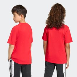 Jungen T-Shirt "GFX TR LO TEE", rot, Gr. 176, adidas originals, Obermaterial: 100% Baumwolle, Shirts, f&uuml;r Kinder, Kurzarmdesign, sportlicher Stil,