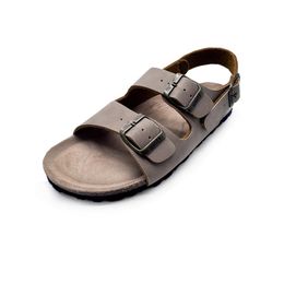 THIES Sandale 'THIES 1856 Eco Bio Backstrap Sandal' Damen Gr&ouml;&szlig;e 39 grau