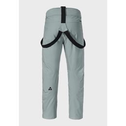 Sch&ouml;ffel SCH&Ouml;FFEL Herren Latzhose "Pants Style Pine MNS", grau, Gr. 56, Oberstoff: Aussenseite: 100% Polyester. (Membran: Polyurethan). Futter Rumpf unten: