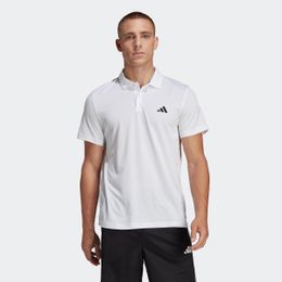 Herren Poloshirt "TR-ES BASE POLO", schwarz-wei&szlig;, Gr. XXXL, adidas Performance, clean, Obermaterial: 100% Polyester, Shirts
