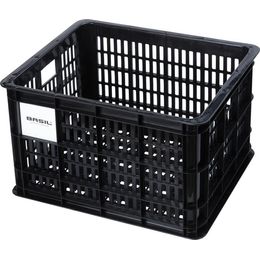 Basil Crate Fahrradkasten schwarz M 29,5 L