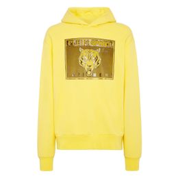 Plein Sport Jungen Sweatshirt "Tiger", gelb, Gr. XXL, Obermaterial: 88% Baumwolle, 12% Polyester, Sweatshirts