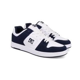 DC Shoes Herren Sneaker "Manteca S", Gr. 10,5, blau, Obermaterial:53.02% Leder, 46.98% Synthetikmaterial;, Schuhe