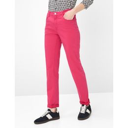 Brax Damen Five-Pocket-Hose Style MARY RASPBERRY SORBET, Rosa, Gr. 36