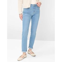 Brax Damen Five-Pocket-Hose Style MARY USED LIGHT BLUE, denim hellblau, Gr. 40