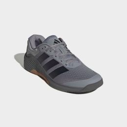 Herren Trainingsschuh "DROPSET 4 TRAINING", adidas Performance, Gr. 44,5grau, carbon, grau five, Textil, Schuhe
