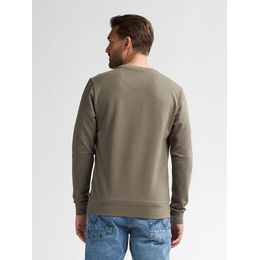 Herren Sweatshirt, beige, Gr. XL, PETROL INDUSTRIES, Sweatware, Obermaterial: 95% Baumwolle, 5% Elasthan, Sweatshirts, mit Logo Stickerei