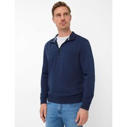 Brax Herren Sweatshirt Style SION marine, dunkelblau, Gr. XS