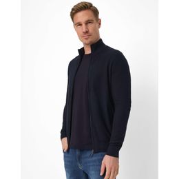 Brax Herren Strickjacke Style JAKE navy, dunkelblau, Gr. XL