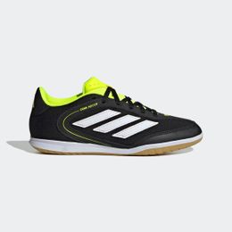 M&auml;dchen Fu&szlig;ballschuh "COPA COURT LEAGUE HALLEN- F&Uuml;R KINDER", adidas Performance, Gr. 31core schwarz, cloud wei&szlig;, lucid lemon, Synthetik, Textil,