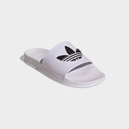 Herren Badesandale "ADILETTE OG CF BADESCHLAPPEN", adidas originals, Gr. 40,5cloud wei&szlig;, core schwarz, ftwr wei&szlig;, Synthetik, Schuhe