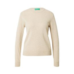 United Colors Of Benetton Pullover Damen Gr&ouml;&szlig;e M beige